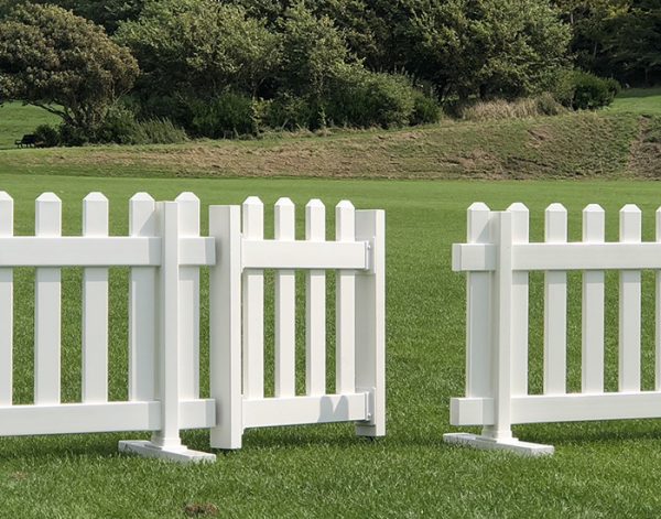 Temporary Picket Gates | Vinyl Fence