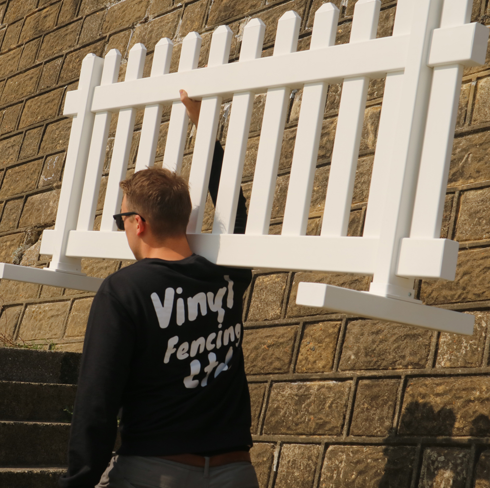 Temporary Picket Fence | Vinyl Fence